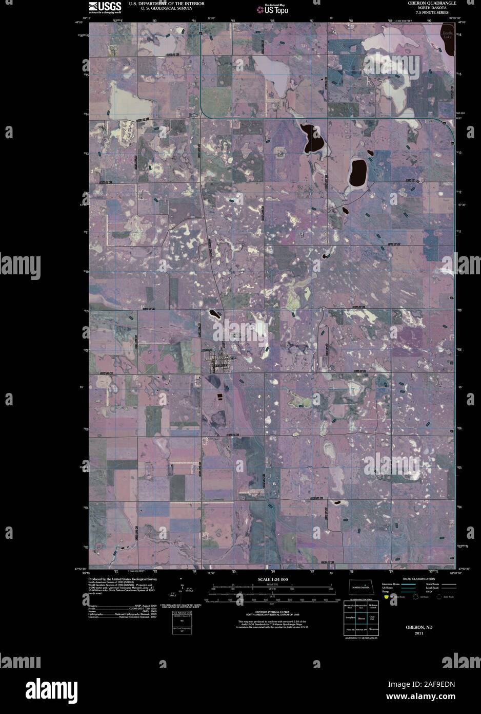 Oberon map hi-res stock photography and images - Alamy