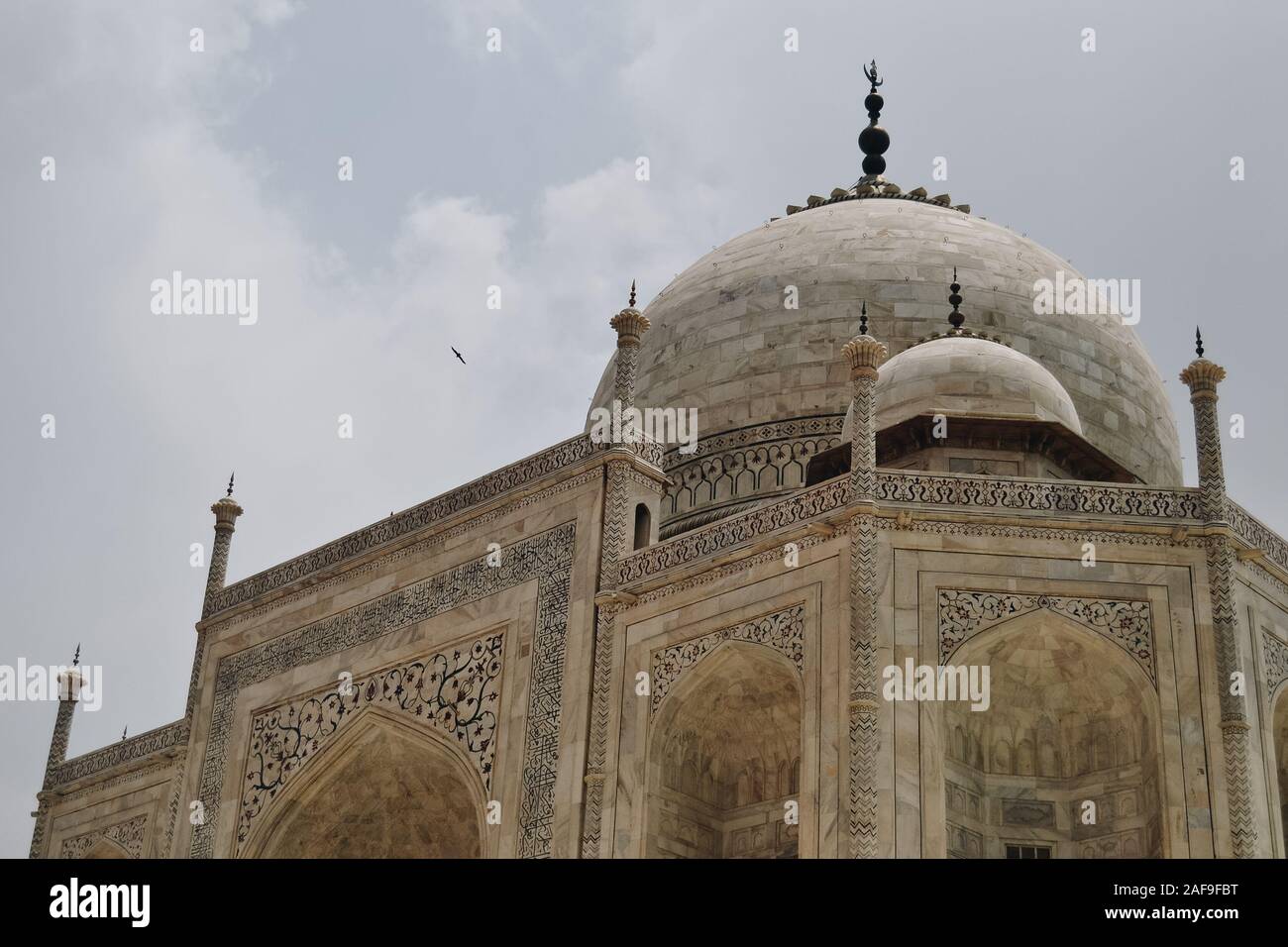 Landscape with the Taj Mahal Stock Photo - Alamy