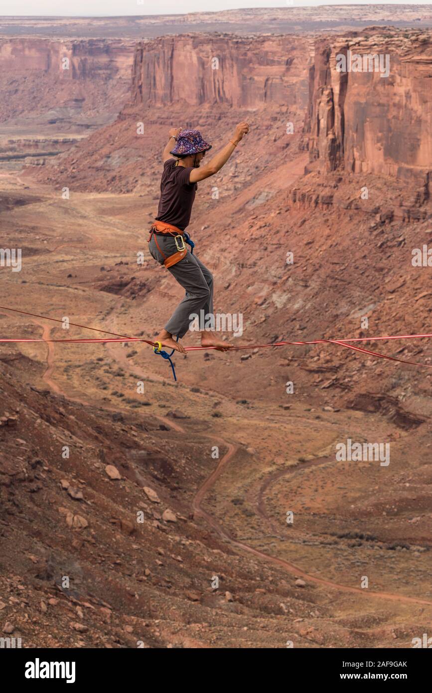 Highlining festival hi-res stock photography and images - Alamy
