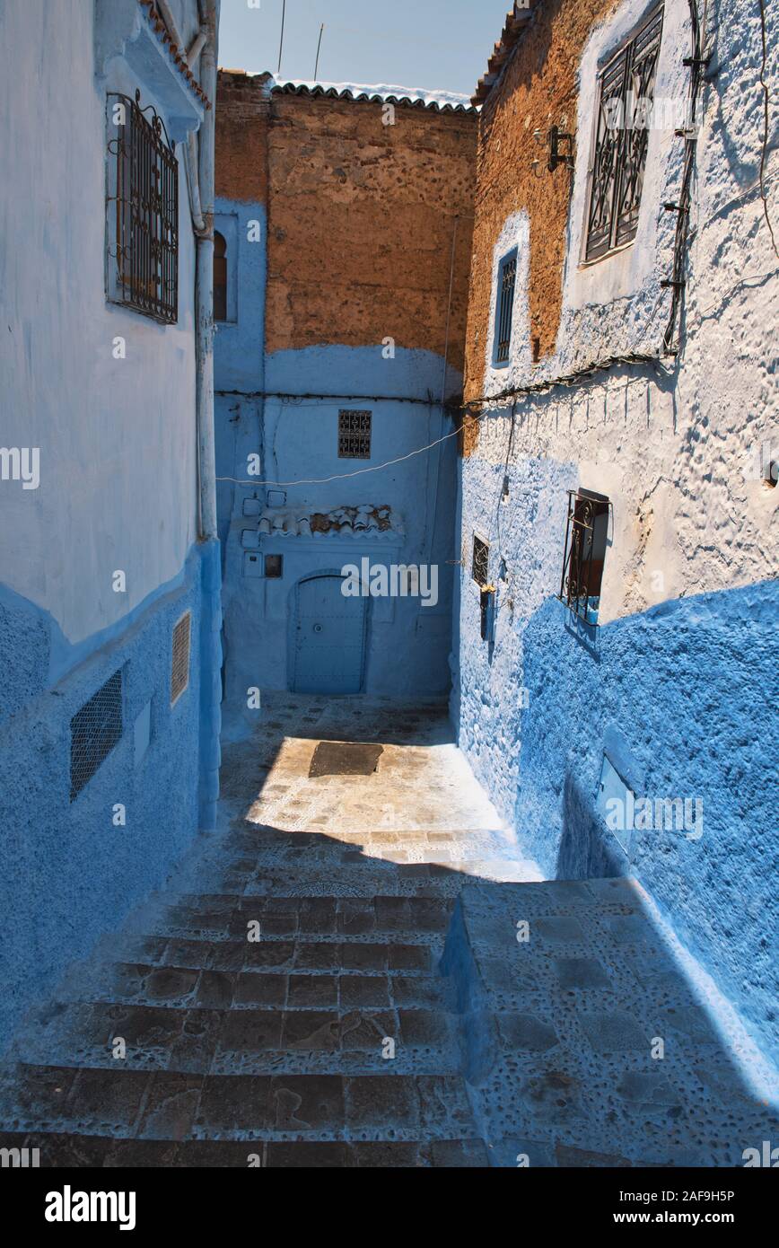 The Blue city Stock Photo - Alamy
