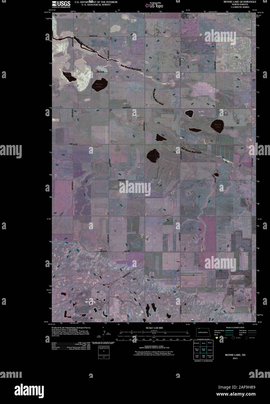 Map of rennie hi-res stock photography and images - Alamy