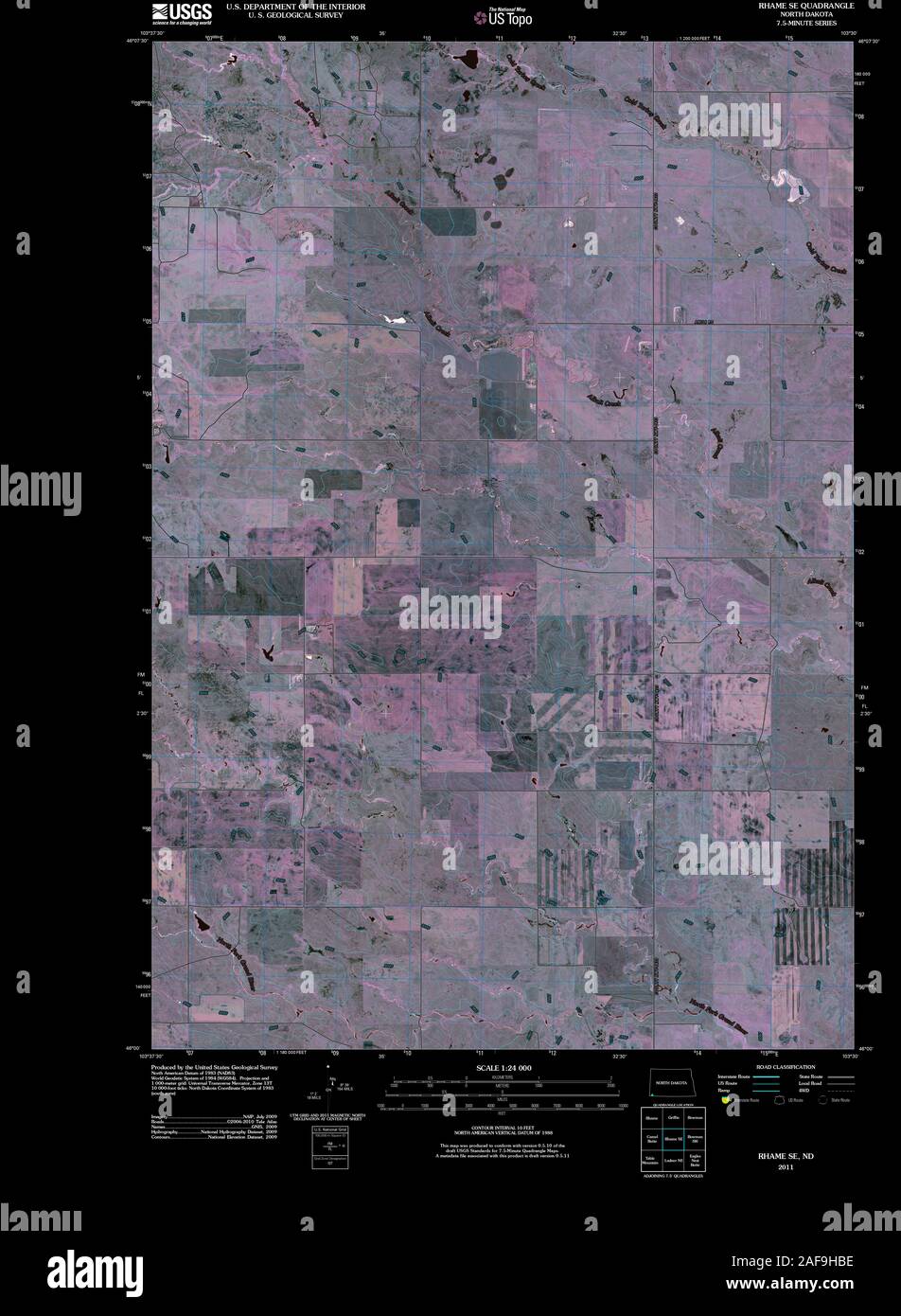 Map of rhame hi-res stock photography and images - Alamy