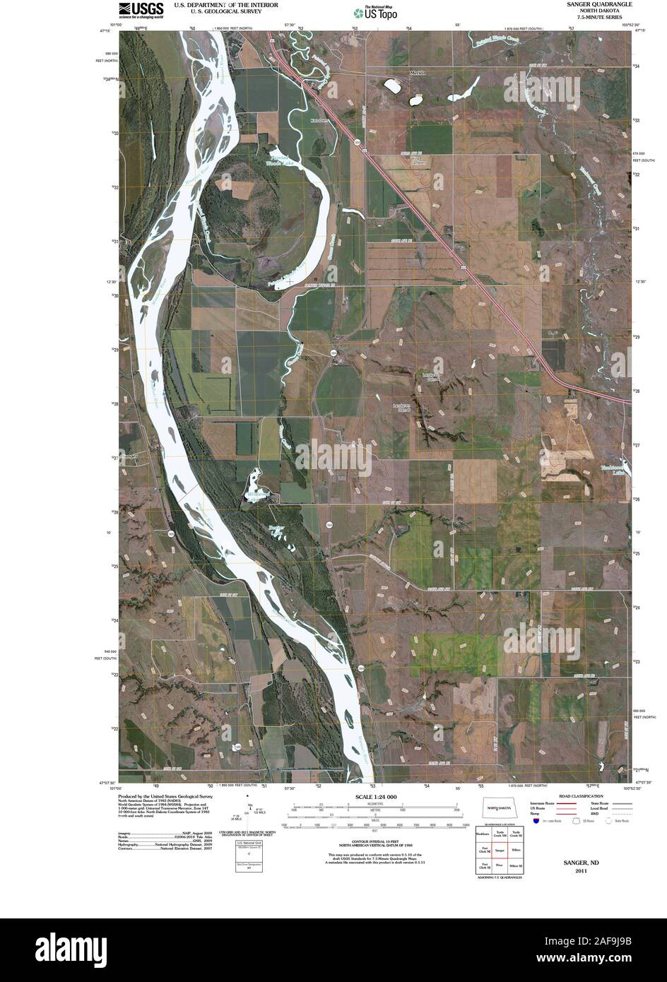 Map of sanger hi-res stock photography and images - Alamy