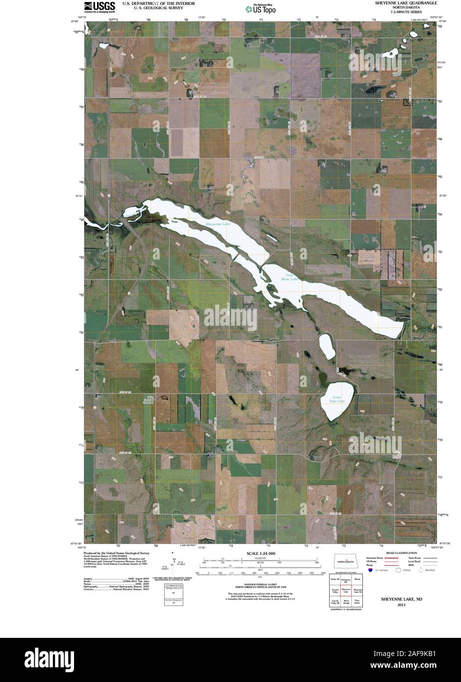 Map of sheyenne hi-res stock photography and images - Alamy