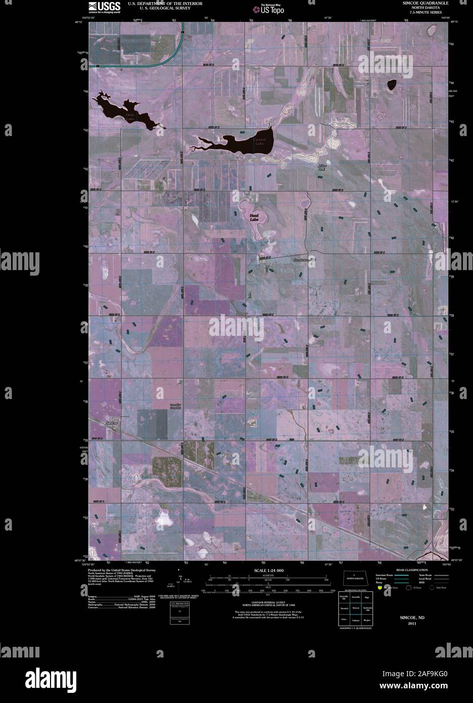 Map of simcoe hi-res stock photography and images - Alamy