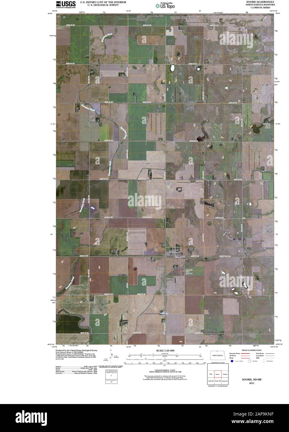 Map of souris hi-res stock photography and images - Alamy