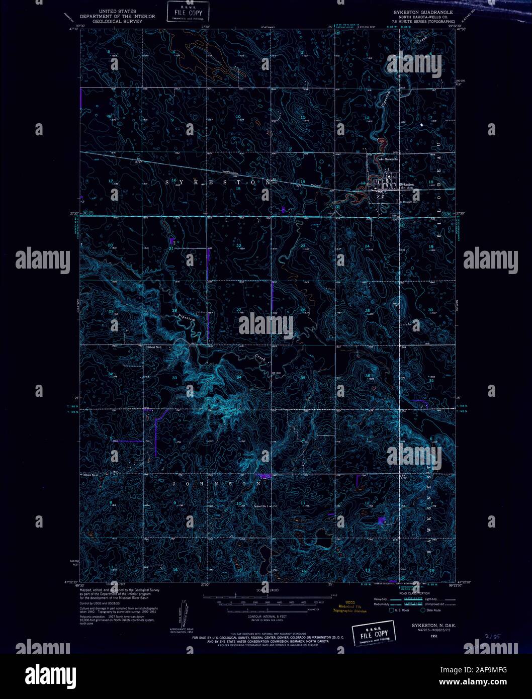 Map of sykeston hi-res stock photography and images - Alamy
