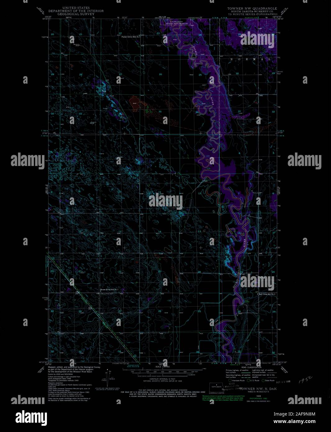 Towner map hi-res stock photography and images - Alamy