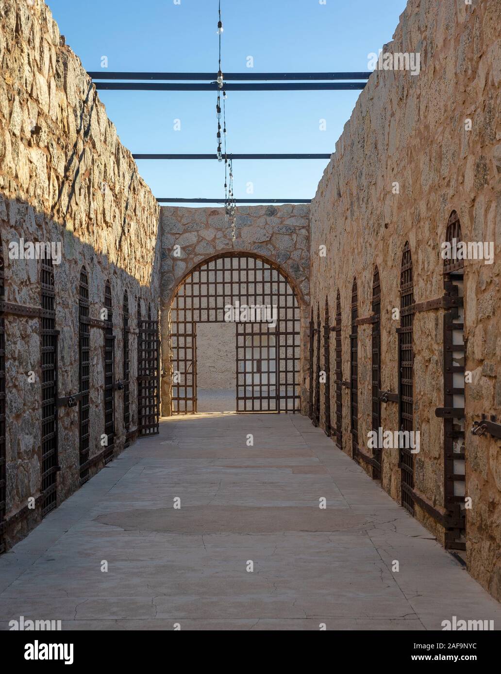 A view of the Yuma Territorial Prison in Yuma, Arizona Stock Photo - Alamy