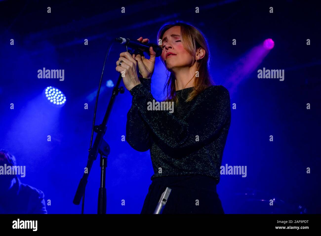 Irish Folk singer, Cara Dillon, concert, Skegness, England Stock Photo ...