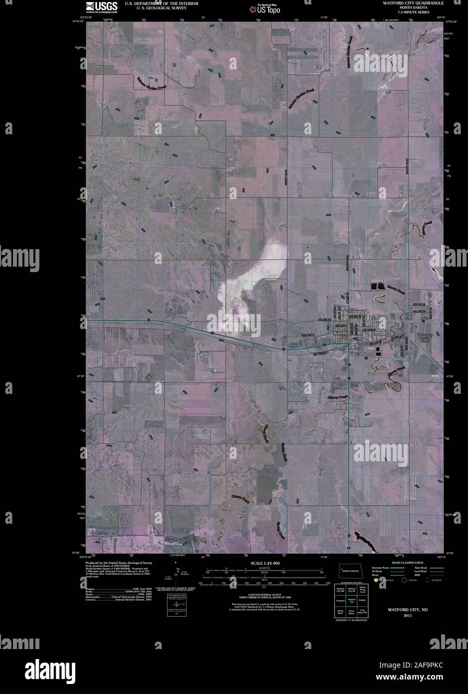 Watford Map High Resolution Stock Photography and Images - Alamy