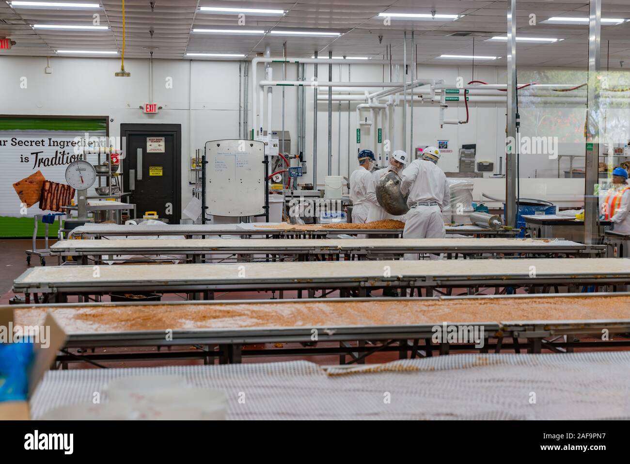 Las Vegas, AUG 15: Interior view of the famous Ethel M Chocolate ...