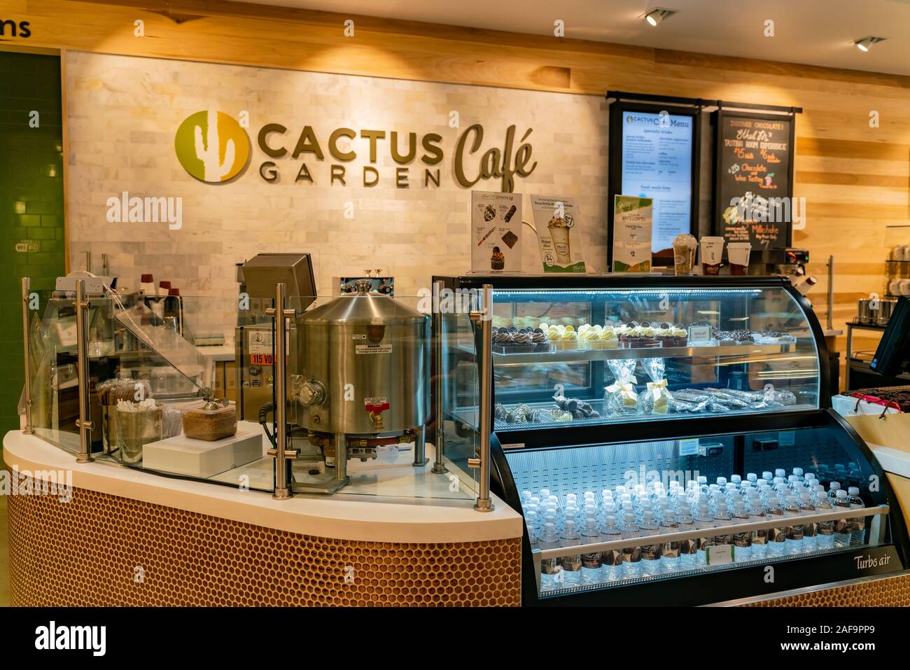 Las Vegas, AUG 15: Interior view of the famous Ethel M Chocolate ...