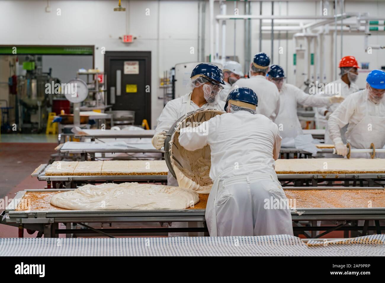 Las Vegas, AUG 15: Interior view of the famous Ethel M Chocolate ...