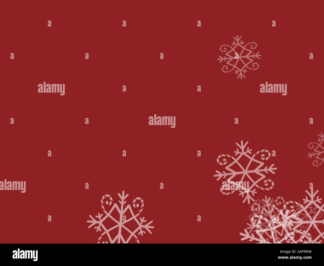 Winter Snow Gift Card Design Stock Photo - Alamy