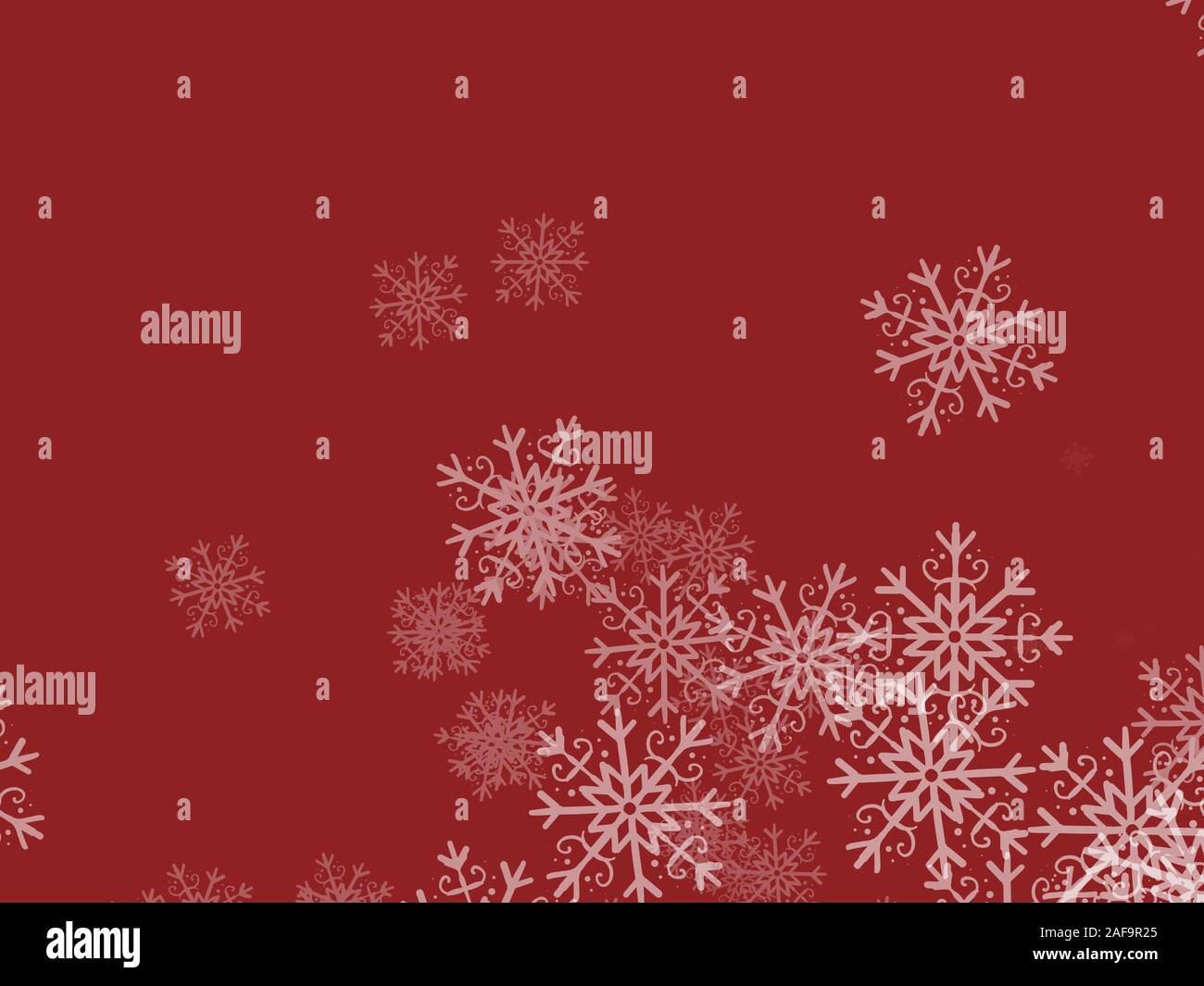 Winter Snow Gift Card Design Stock Photo - Alamy