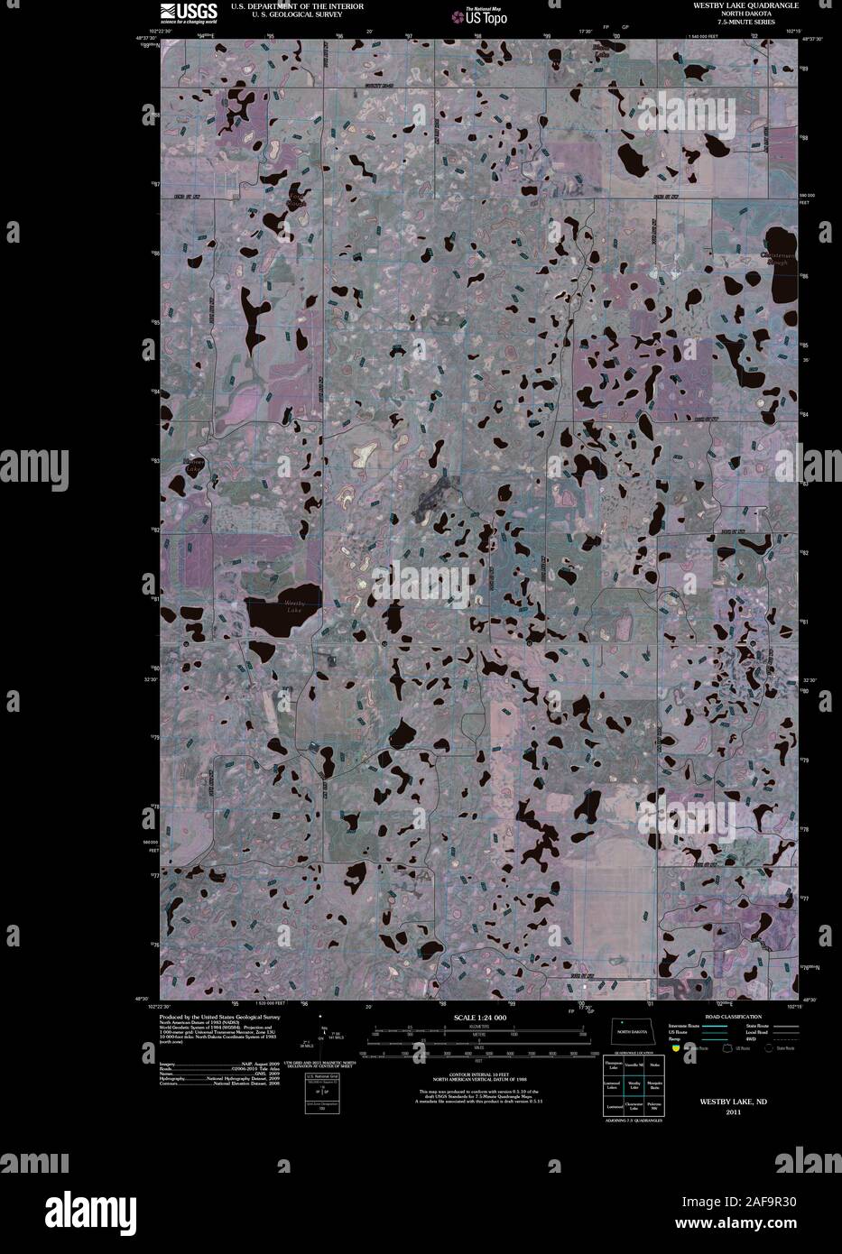 Map of westby hi-res stock photography and images - Alamy