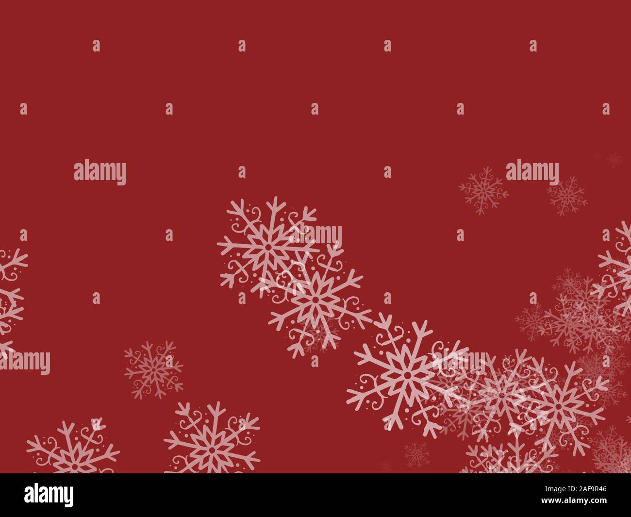 Winter Snow Gift Card Design Stock Photo - Alamy