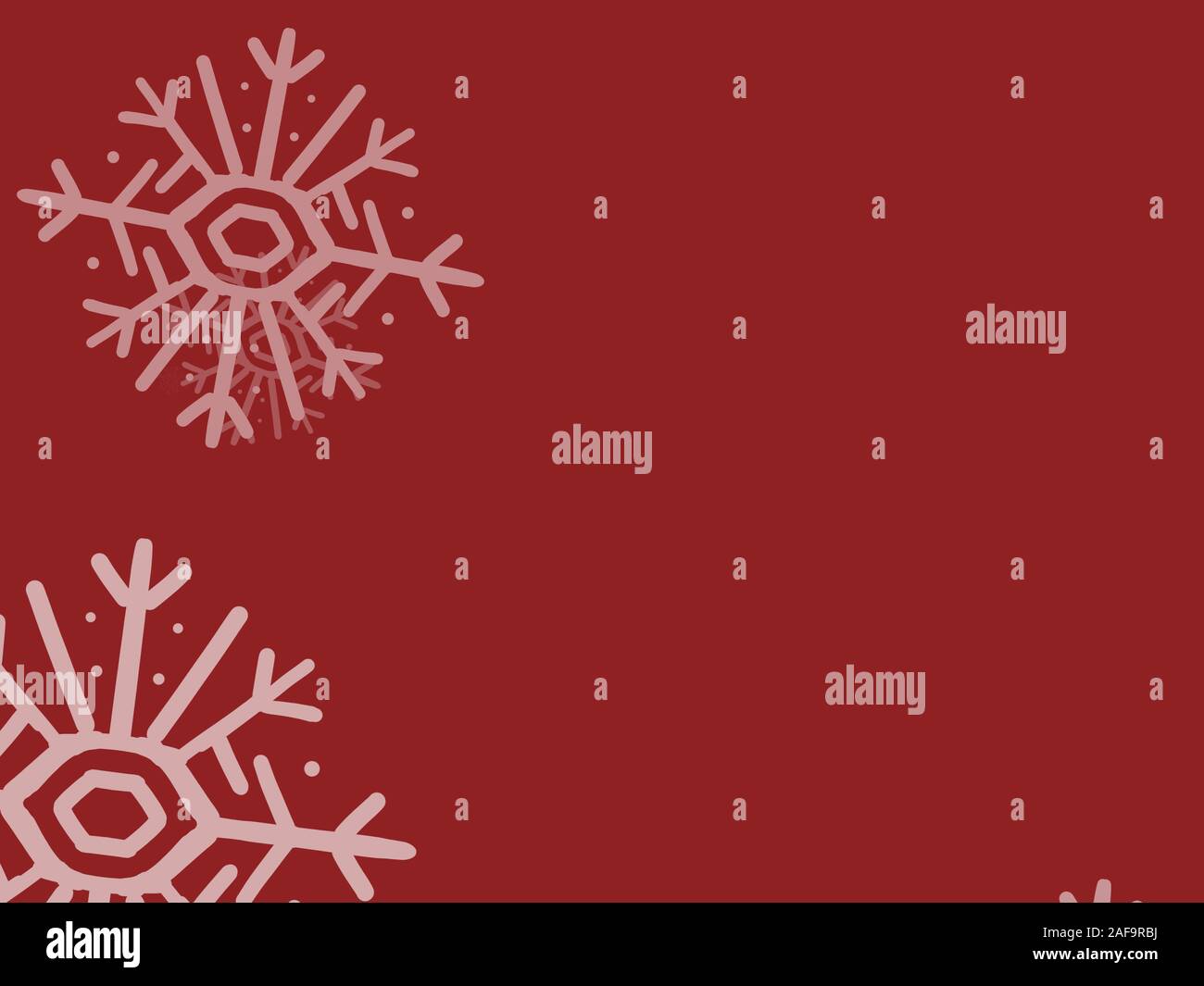 Winter Snow Gift Card Design Stock Photo - Alamy