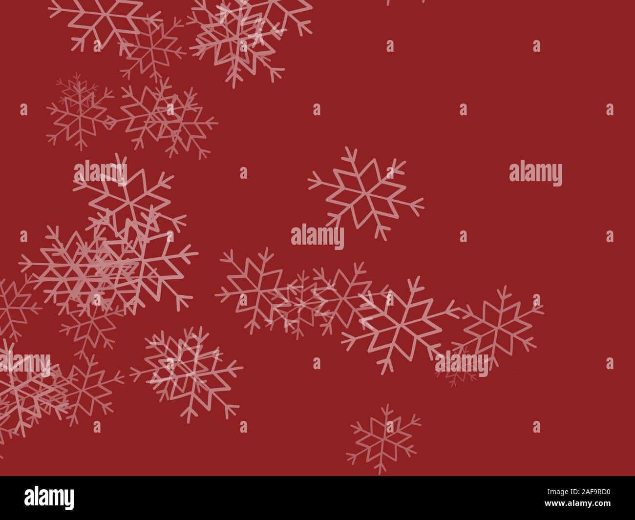 Winter Snow Gift Card Design Stock Photo - Alamy