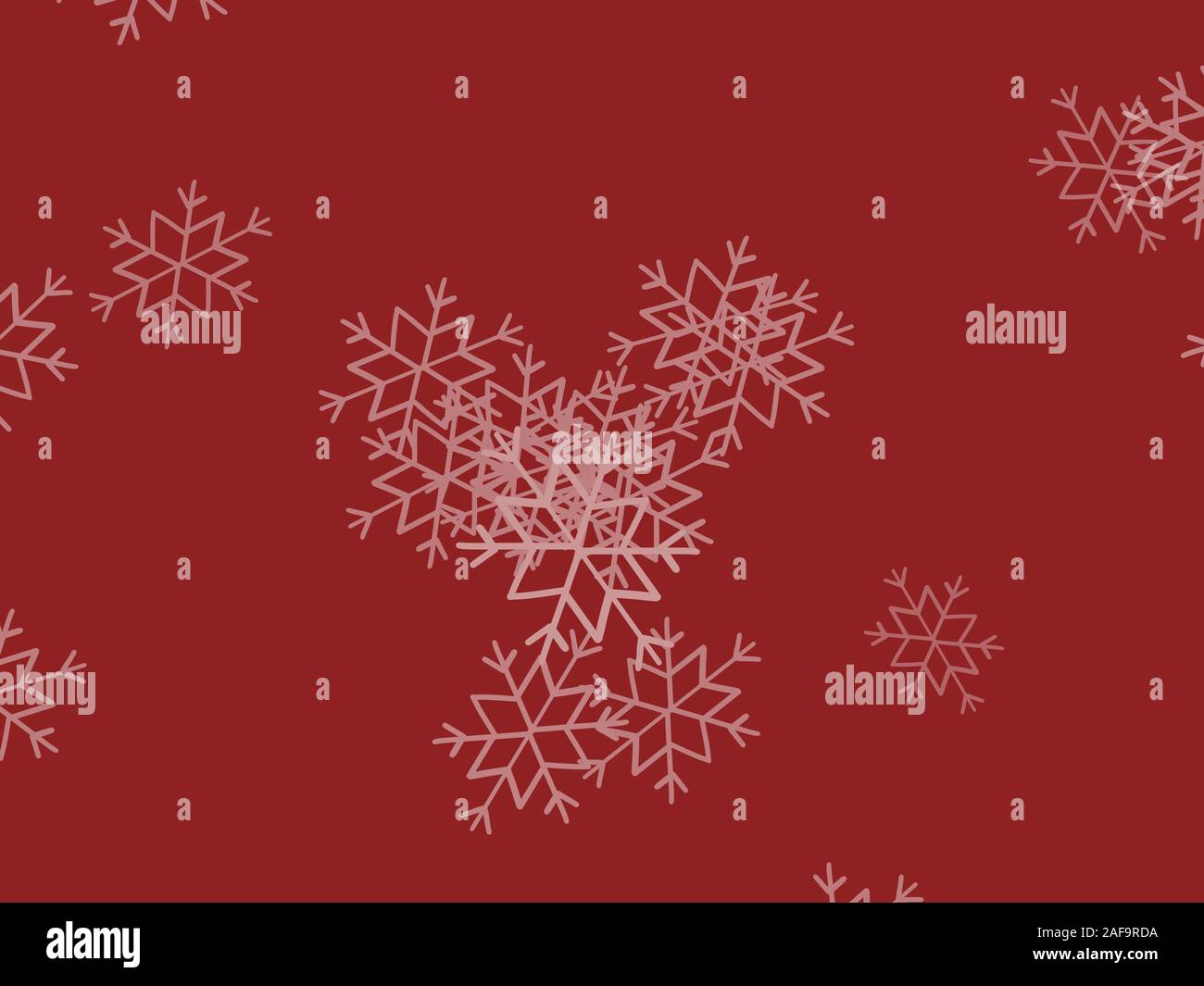 Winter Snow Gift Card Design Stock Photo - Alamy