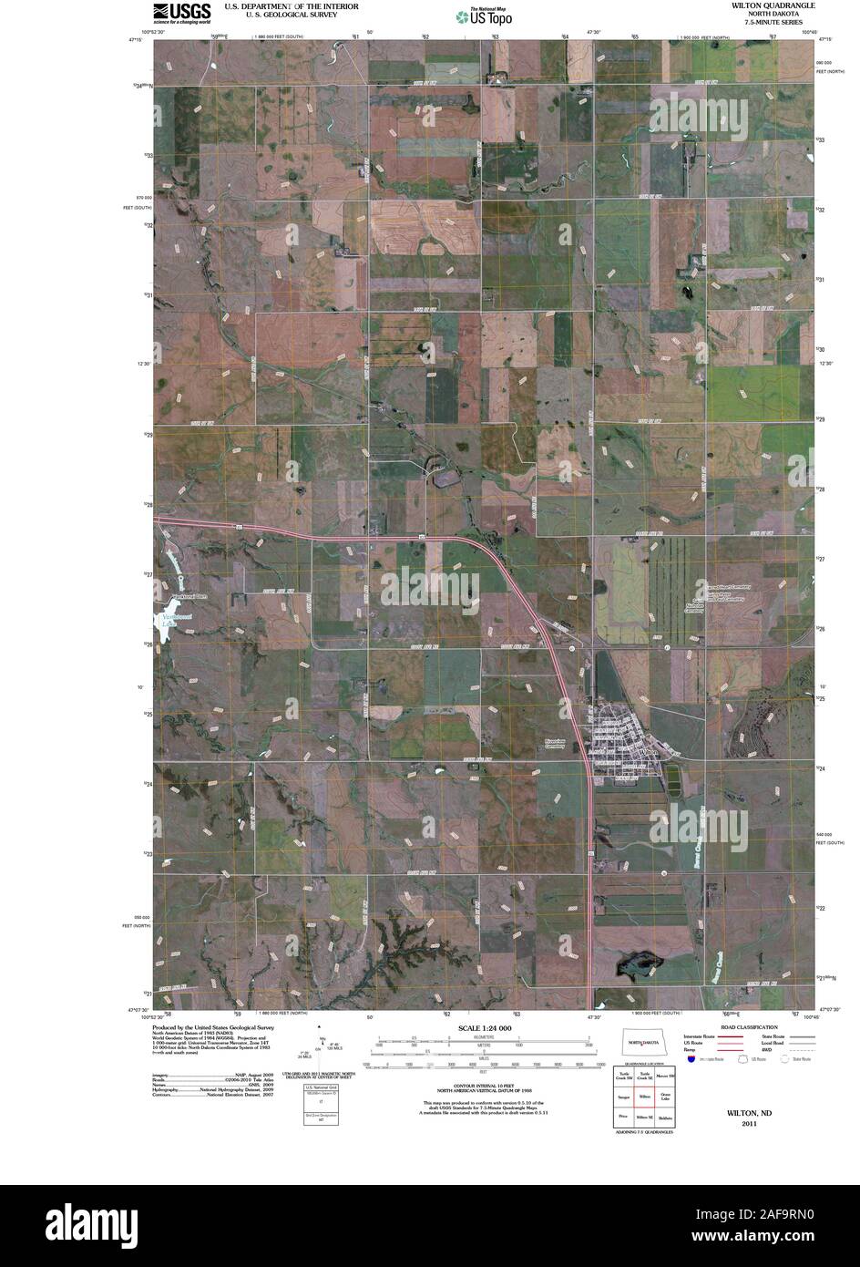 Map of wilton hi-res stock photography and images - Alamy