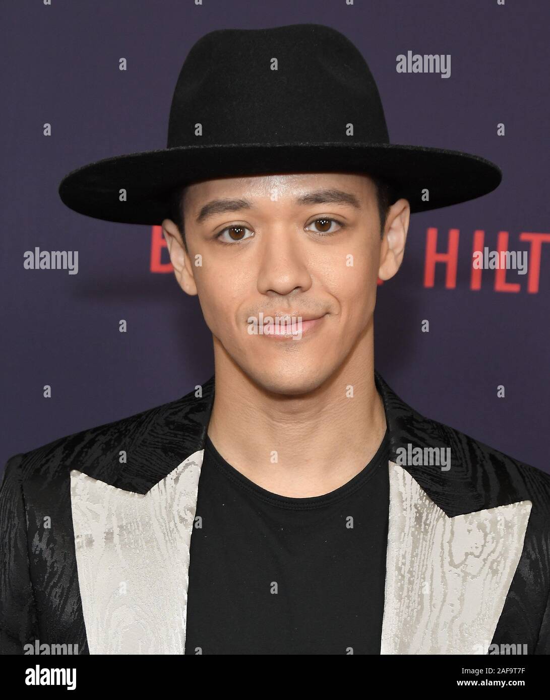 Los Angeles, USA. 13th Dec, 2019. Kyle Hanagami arrives at The 9th ...