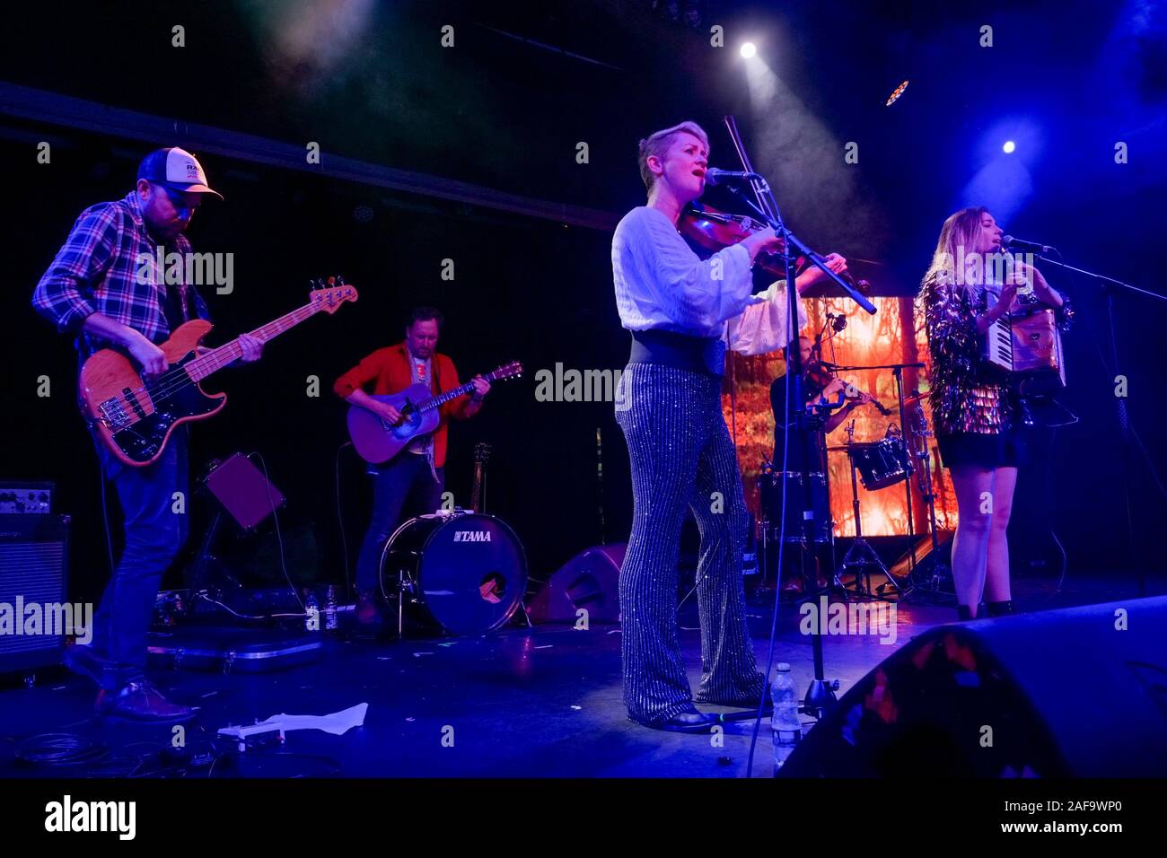 The BeauBow Belles in concert, Skegness, England Stock Photo - Alamy
