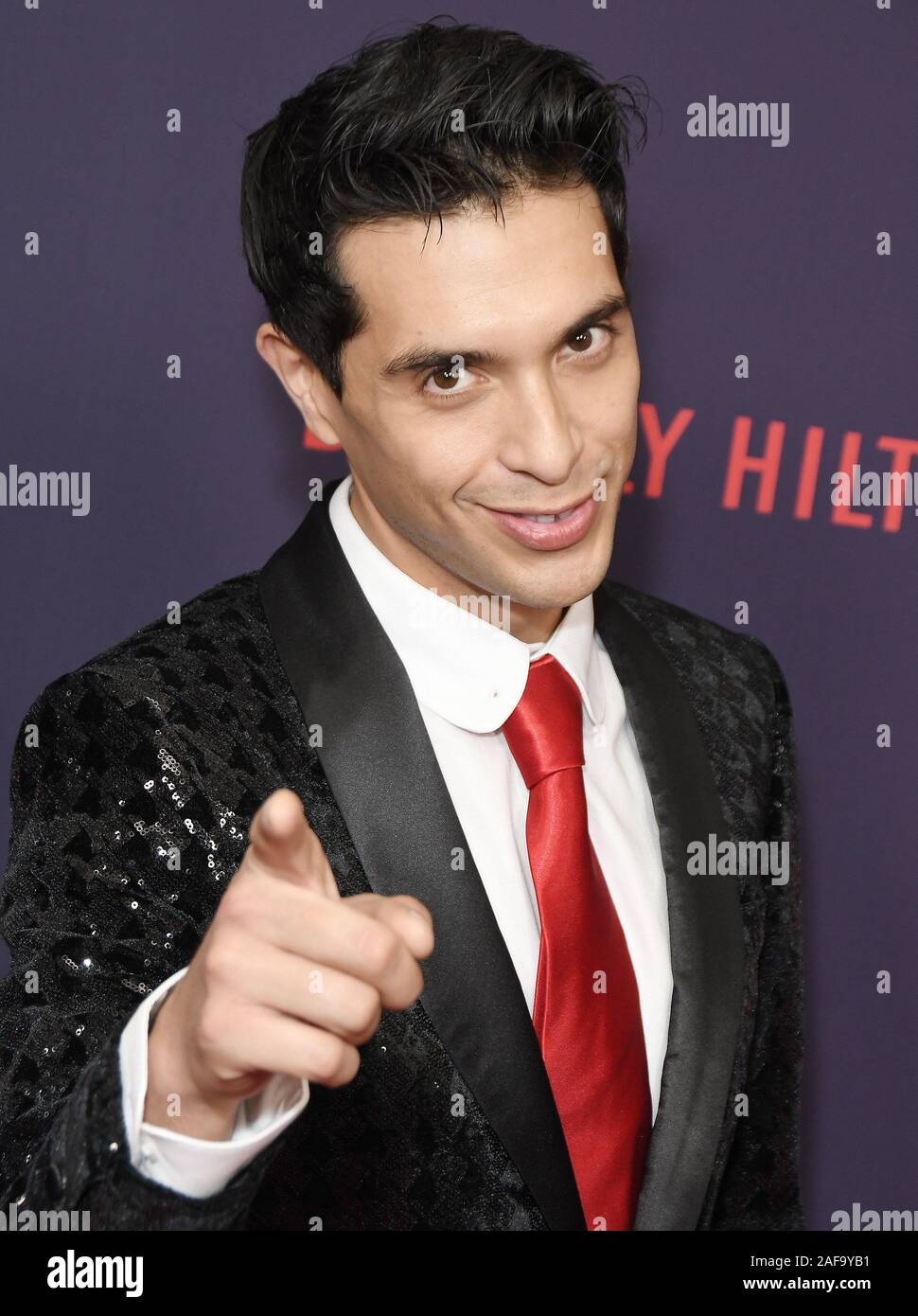 Los Angeles, USA. 13th Dec, 2019. Brandon Rogers arrives at The 9th ...