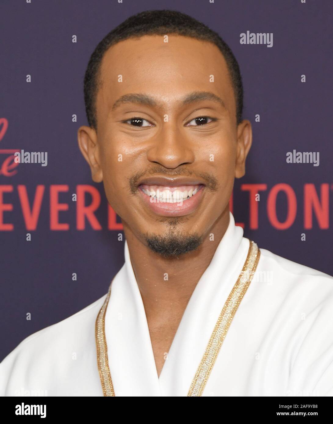 Los Angeles, USA. 13th Dec, 2019. Kalen Allen arrives at The 9th Annual ...