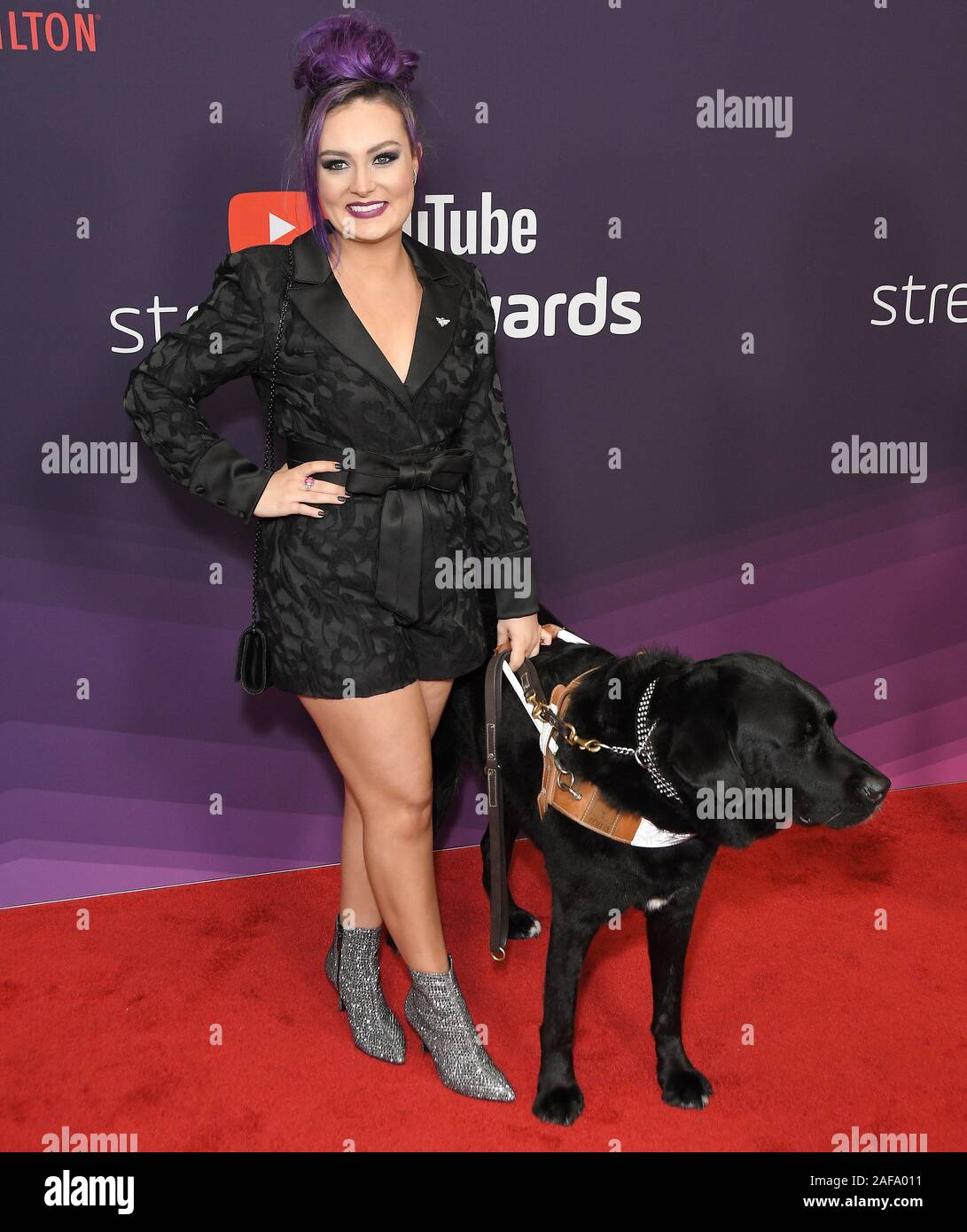 Los Angeles, USA. 13th Dec, 2019. Molly Burke arrives at The 9th Annual ...