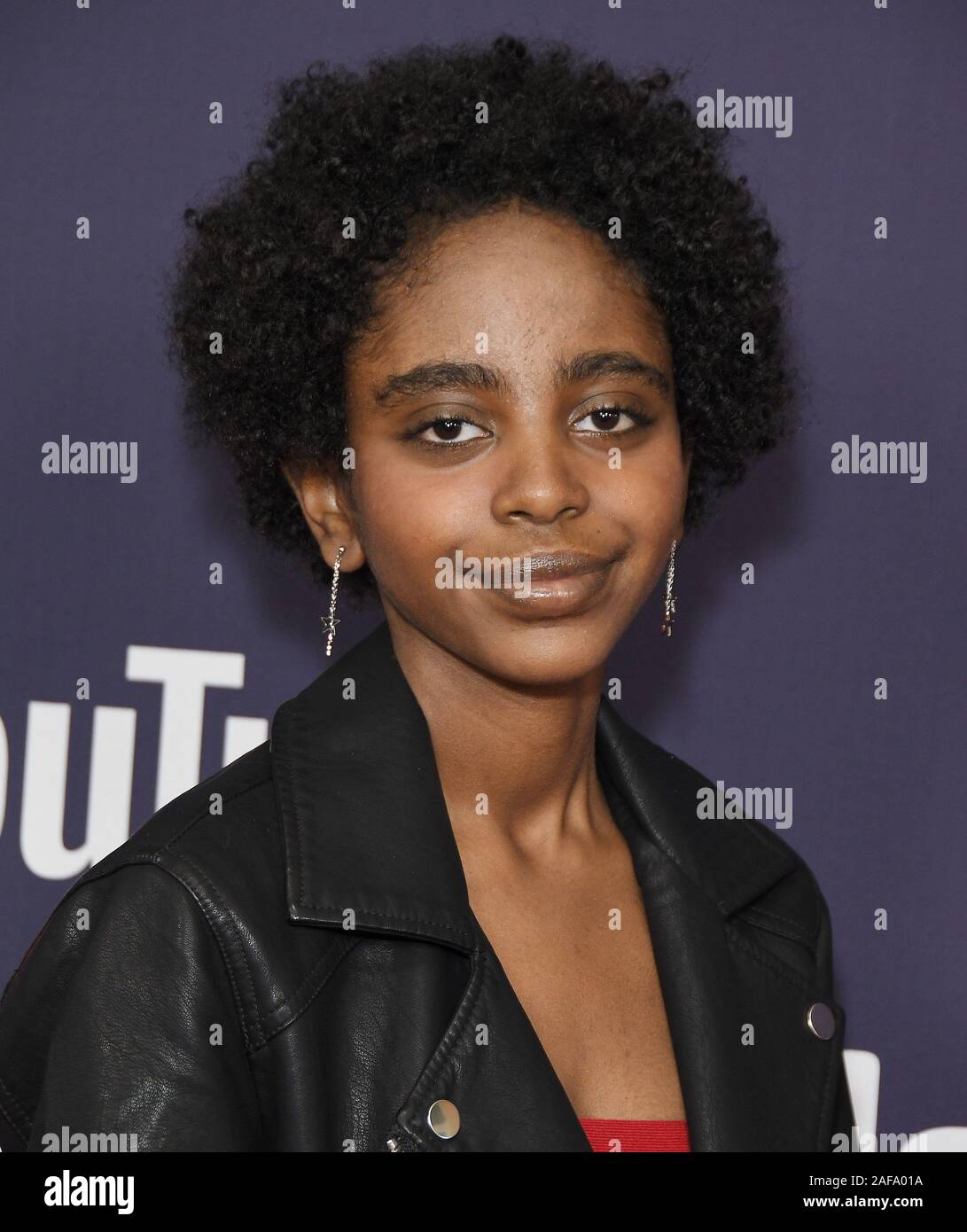 Los Angeles, USA. 13th Dec, 2019. Naomi Wadler arrives at The 9th ...