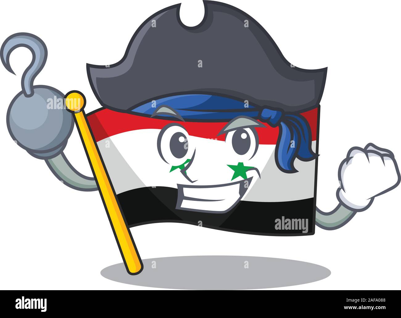 Cartoon character flag syria hi-res stock photography and images - Alamy