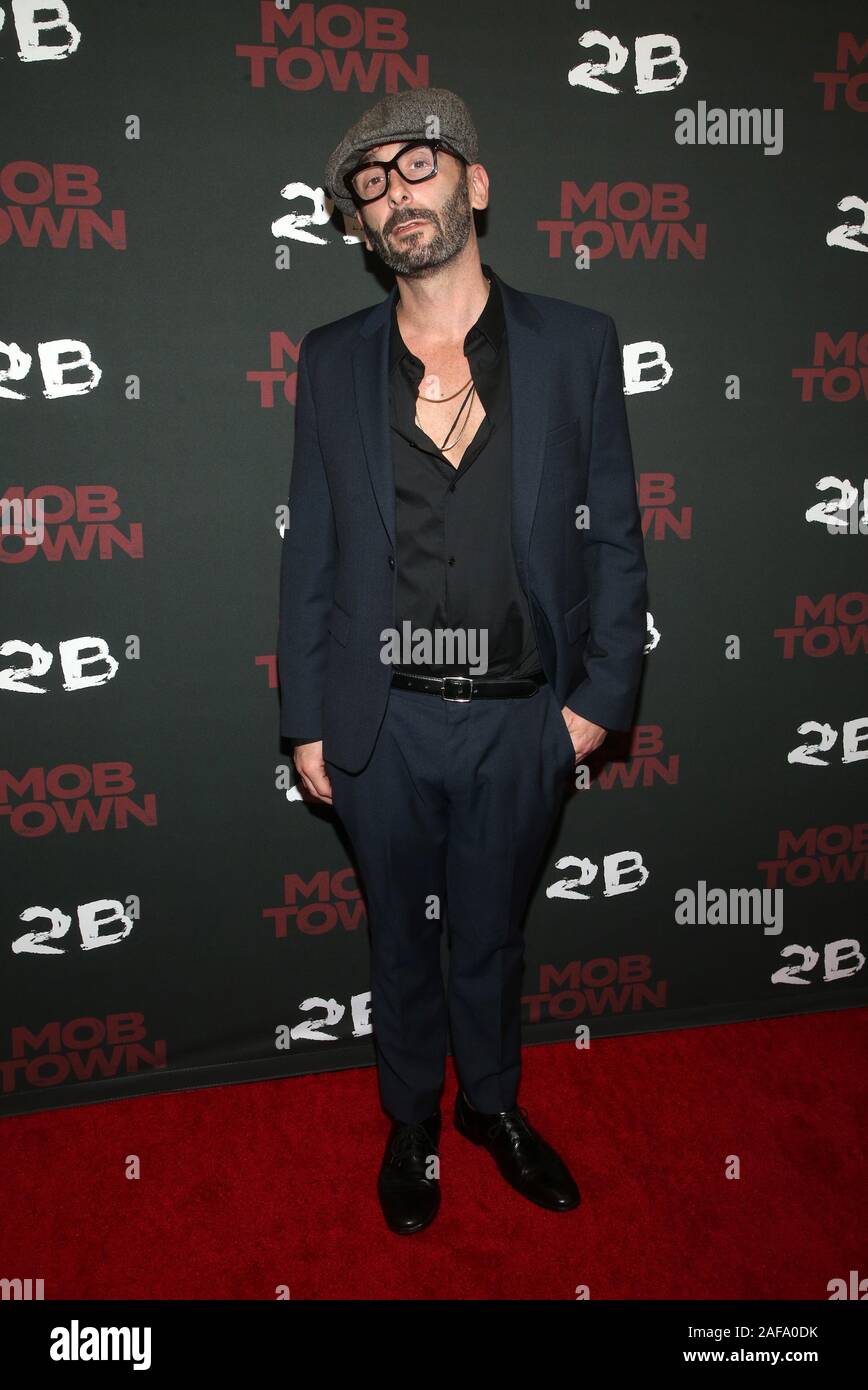 Hollywood, Ca. 13th Dec, 2019. Steven Guttman, at Mob Town Los Angeles ...