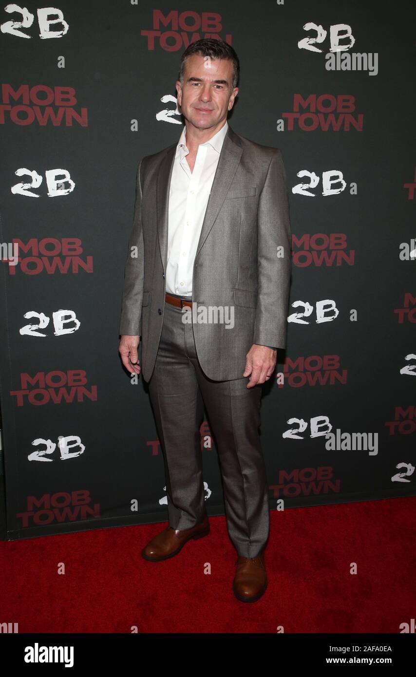 Hollywood, Ca. 13th Dec, 2019. James Pitt, at Mob Town Los Angeles ...