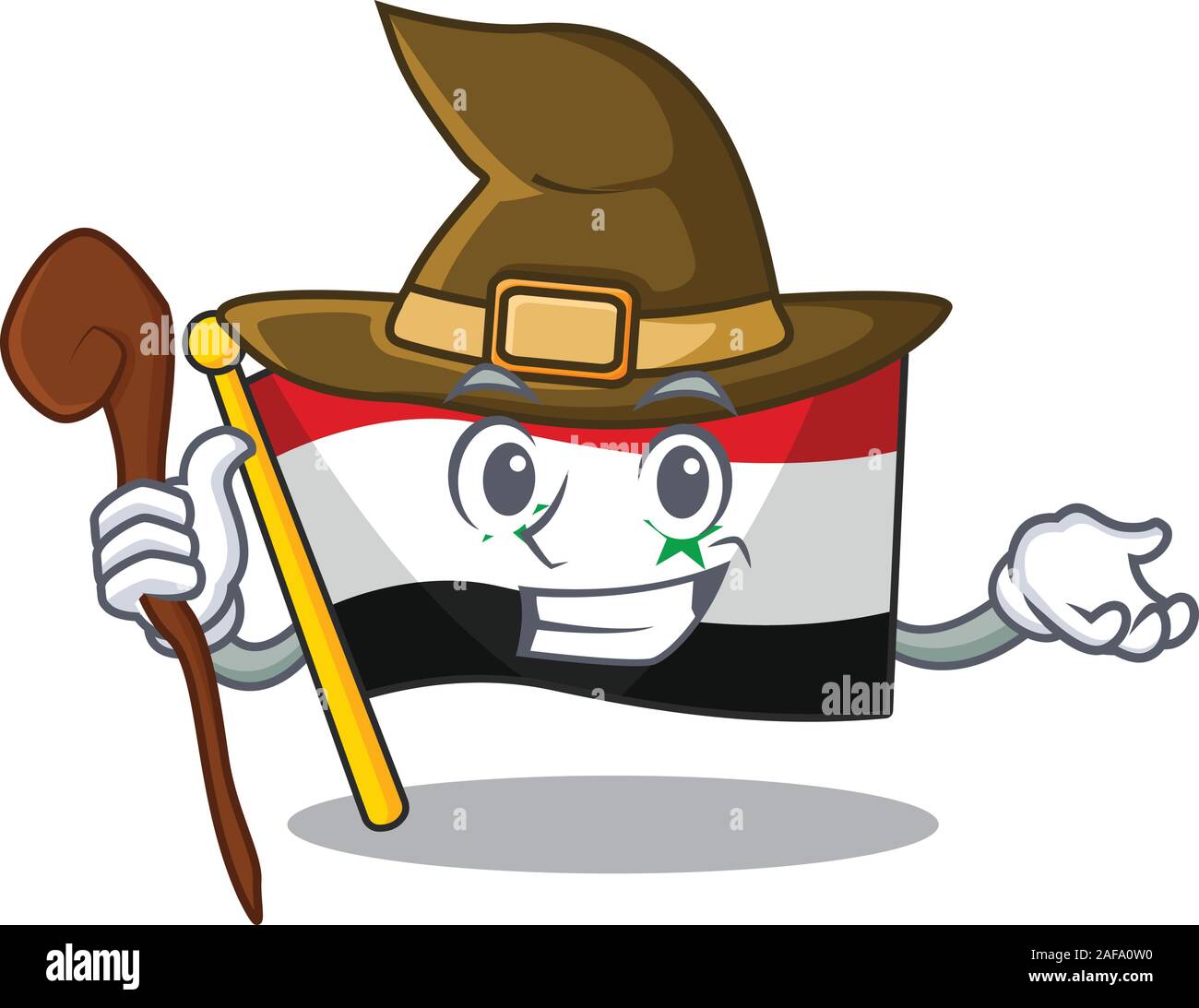 Cartoon character flag syria hi-res stock photography and images - Alamy