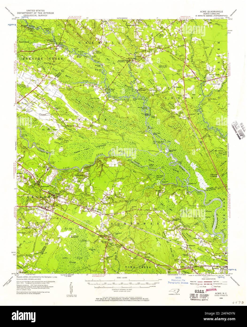 Map of acme hi-res stock photography and images - Alamy