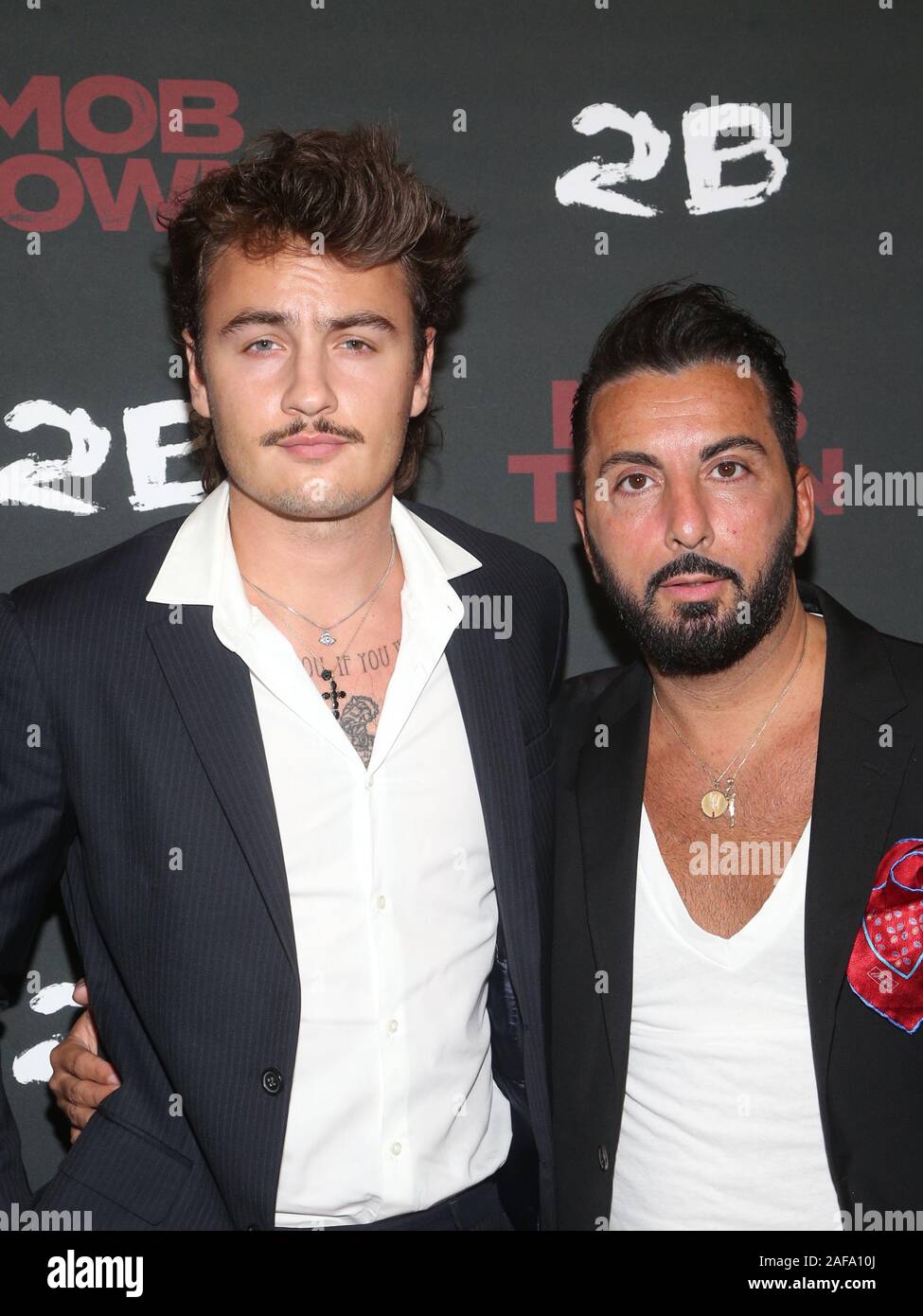 Hollywood, Ca. 13th Dec, 2019. Brandon Thomas Lee, Danny A. Abeckaser ...