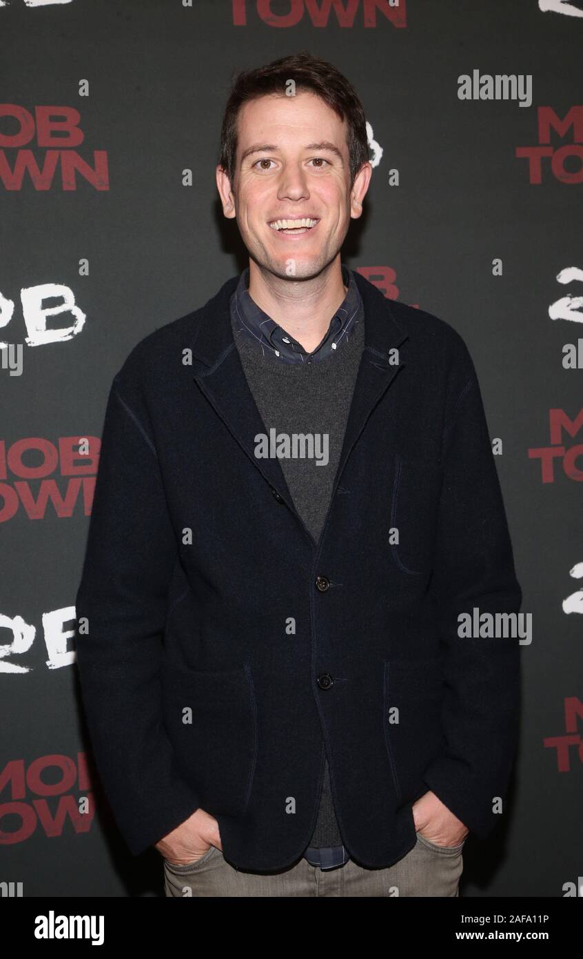 Hollywood, Ca. 13th Dec, 2019. Ben Lyons, at Mob Town Los Angeles ...