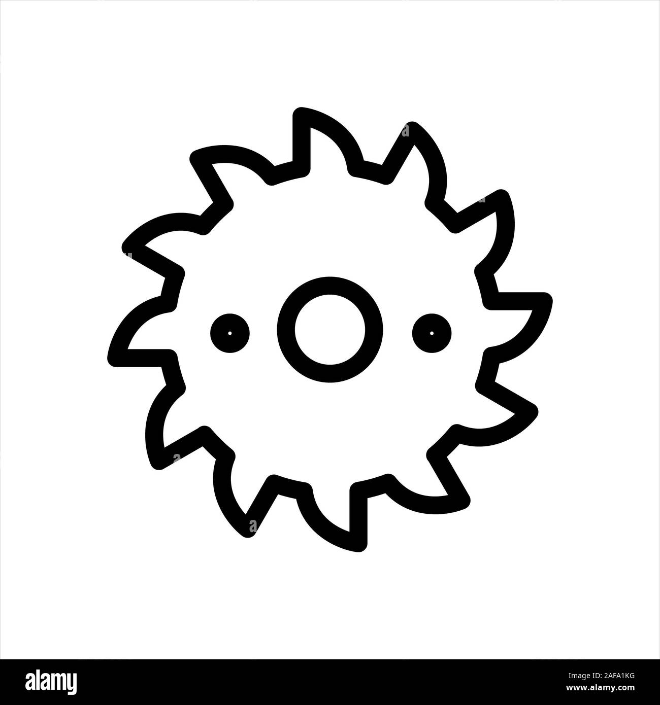 Blade, circular saw, cutter, disc, milling icon Stock Photo - Alamy
