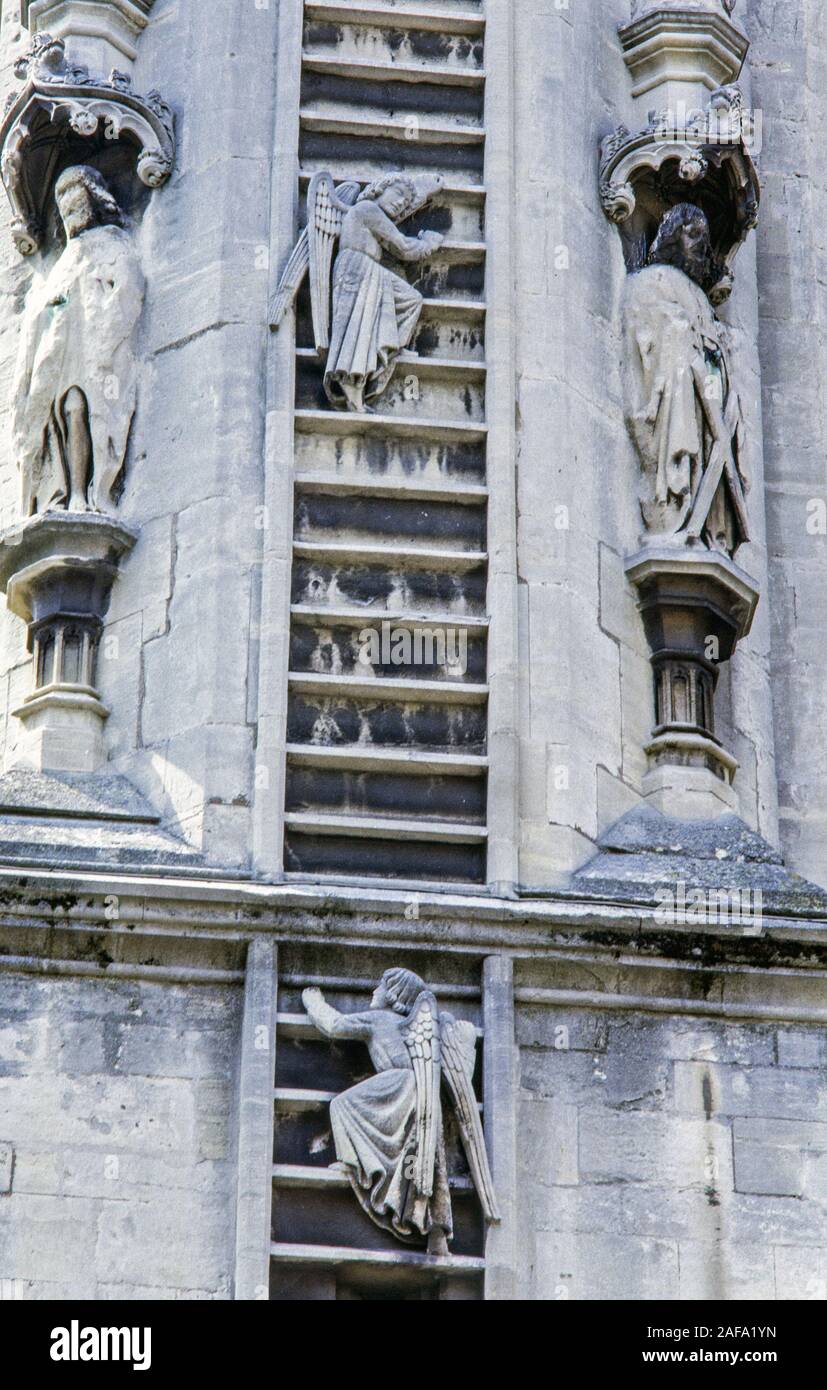Angels climbing jacobs ladder hi-res stock photography and images - Alamy