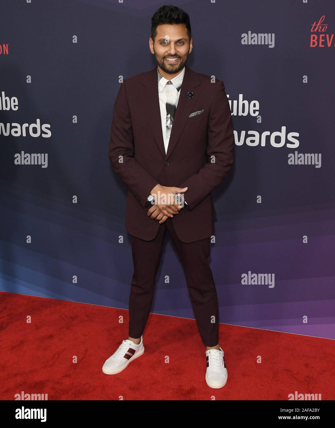 Los Angeles, USA. 13th Dec, 2019. Jay Shetty arrives at The 9th Annual ...