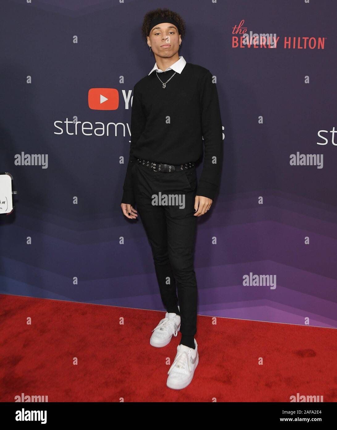 Los Angeles, USA. 13th Dec, 2019. Larray arrives at The 9th Annual ...