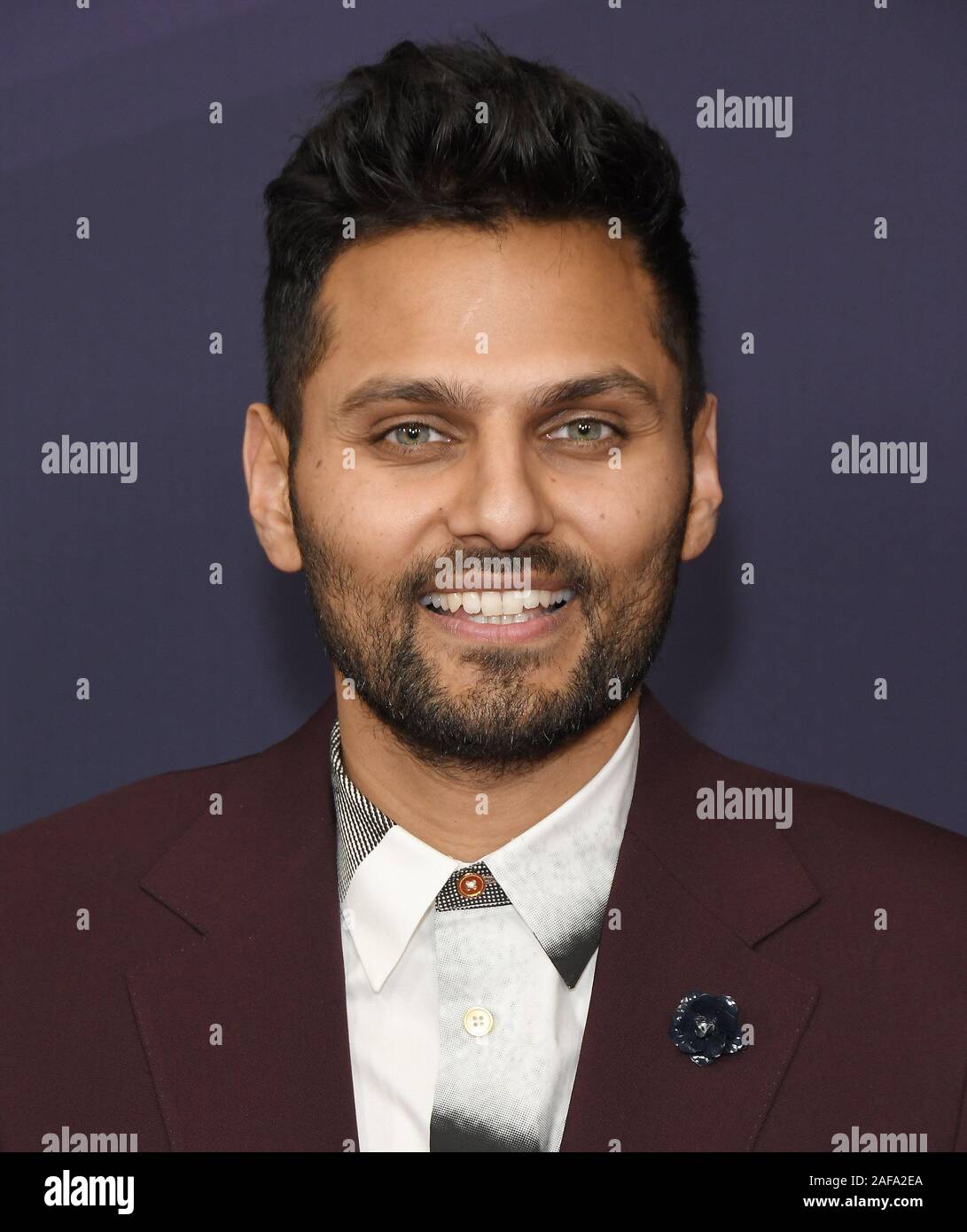Los Angeles, USA. 13th Dec, 2019. Jay Shetty arrives at The 9th Annual ...