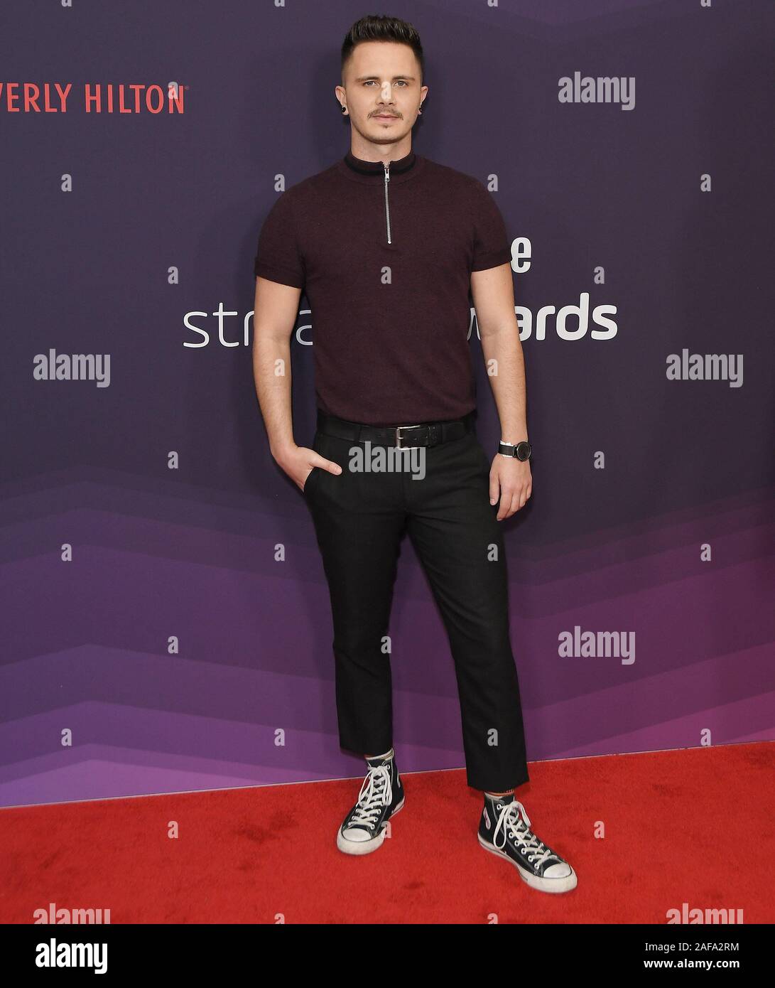 Los Angeles, USA. 13th Dec, 2019. Bridger Clements arrives at The 9th ...