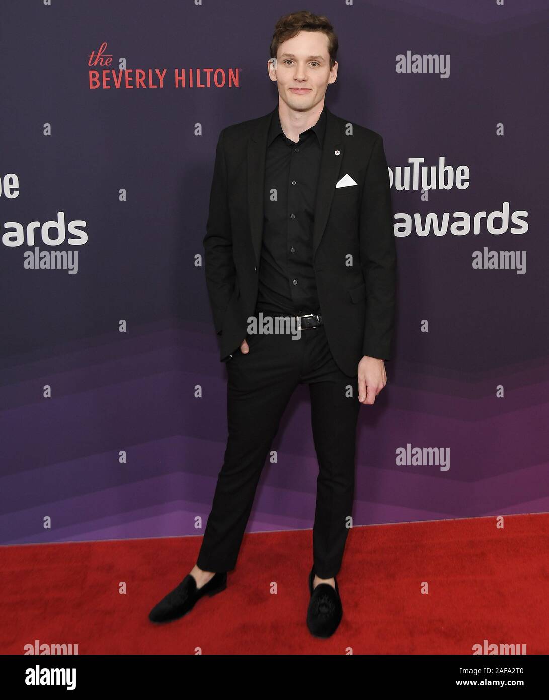 Los Angeles, USA. 13th Dec, 2019. Kevin Parry arrives at The 9th Annual ...