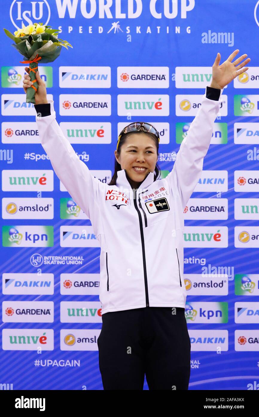 Nagano, Japan. 14th Dec, 2019. Maki Tsuji (JPN) Speed Skating : ISU Speed Skating World Cup 2019 ...