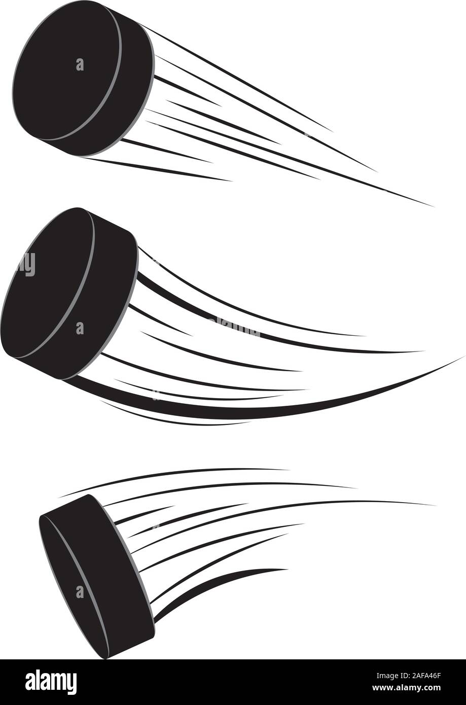 Flying Hockey Puck Png