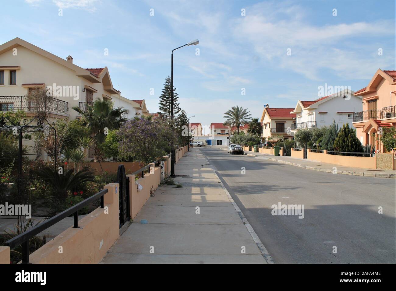 Sunny day in Otuken, North Cyprus Stock Photo - Alamy
