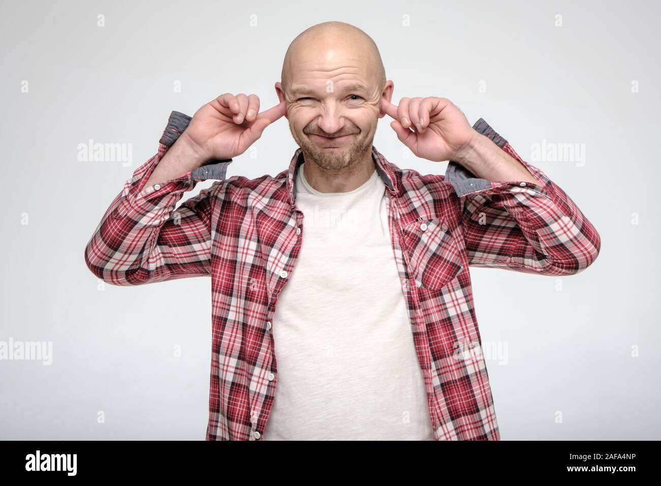 Bald hear hi-res stock photography and images - Alamy